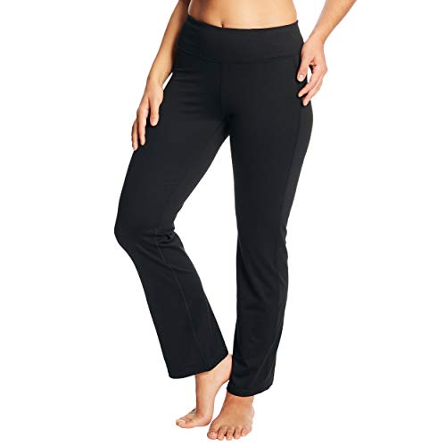 C9 Champion Women's Curvy Fit Yoga Pant, Ebony - Long Length, XL