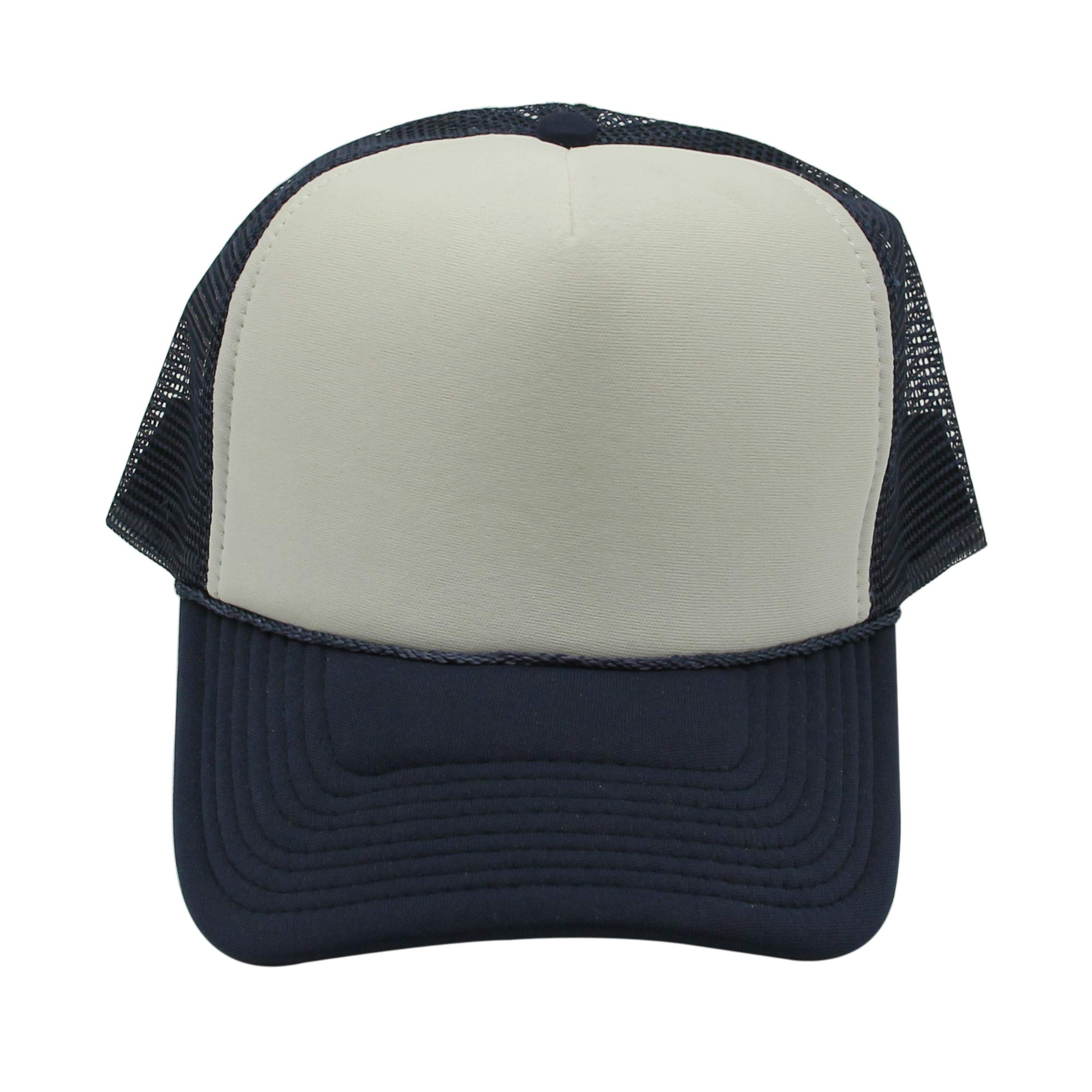 Craftman High Crown Foam Front Mesh Back Classic Trucker Hat with Adjustable Snapback for Men and Women
