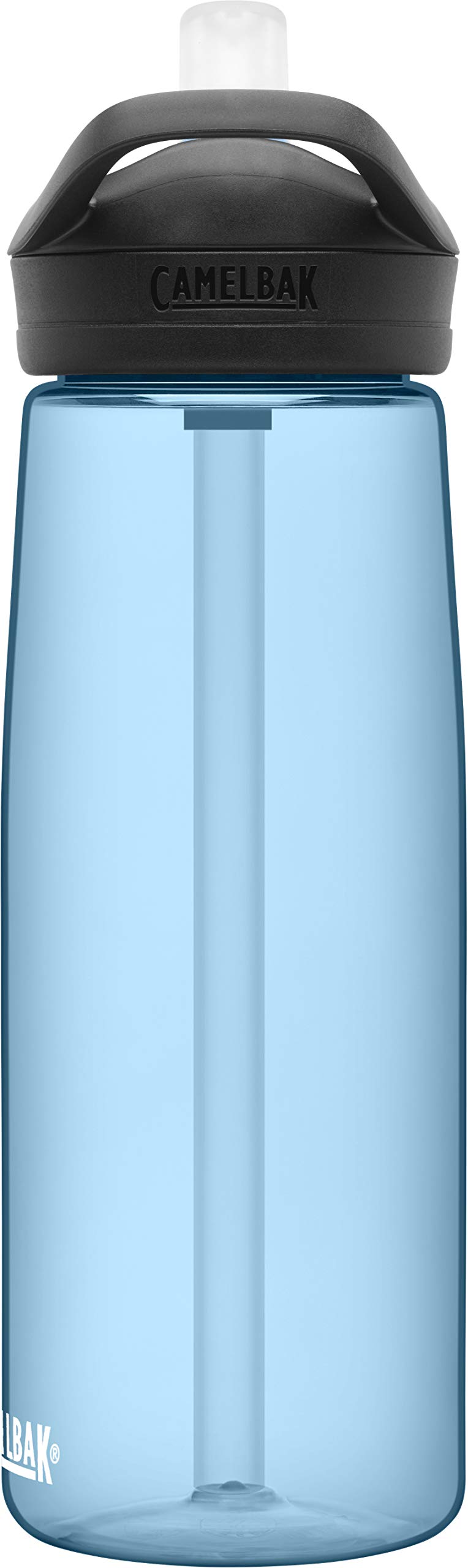 CamelBak eddy+ Water Bottle with Tritan Renew – Straw Top 25oz, True Blue