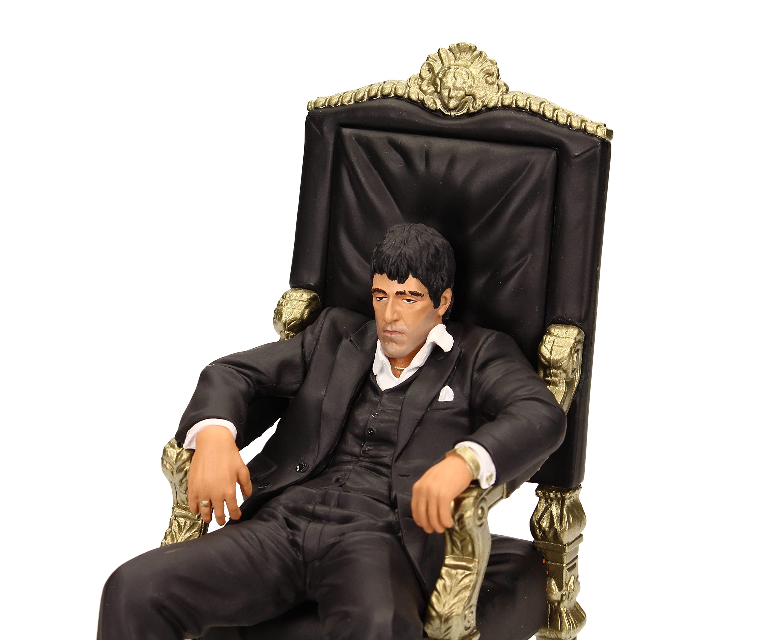 SD Toys Movie Icons Scarface: Tony Montana Throne 7" Figure