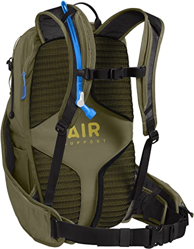 CamelBak Fourteener 26 Hiking Hydration Pack - Hike Backpack - 100oz , Burnt Olive/Golden Palm