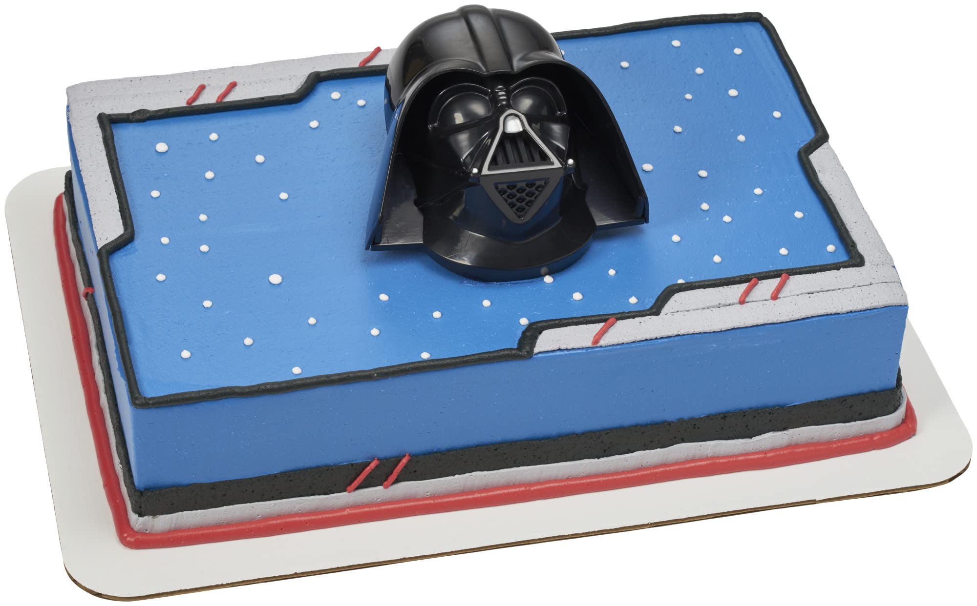 DecoSet® STAR WARS™ Darth Vader™ Cake Topper, 1-Piece, Use with Cake Decorations to Create Galactic Cakes, Black