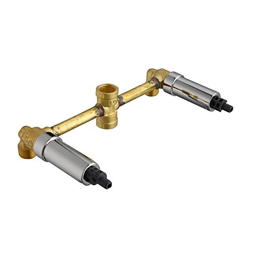 Glacier Bay Aragon 2-Handle 1-Spray Shower Faucet in Chrome (Valve Included)