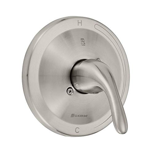 Glacier Bay Builders 1-Handle 1-Spray Tub and Shower Faucet in Brushed Nickel