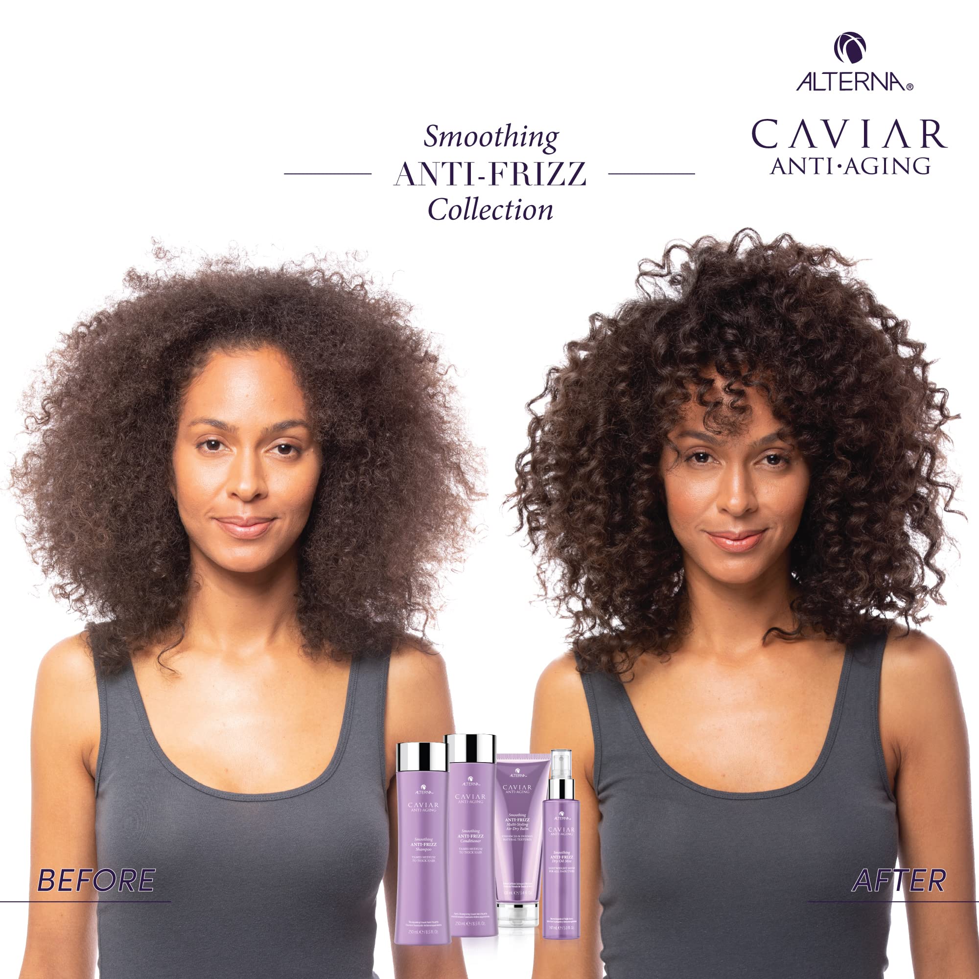CAVIAR Anti-Aging Anti-Frizz Shampoo and Conditioner Set (16.5-Ounce)