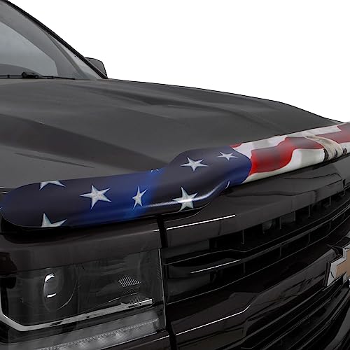 Stampede | Vigilante Hood Protector - High Profile / American Flag w/Eagle| 2008-2022 Toyota Sequoia, 2007-2013 Toyota Tundra | 2321-30