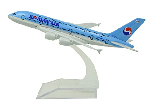 TANG DYNASTY(TM) 1:400 16cm Air Bus A380 Korean Air Metal Airplane Model Plane Toy Plane Model