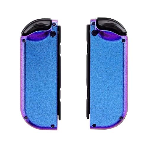MODDEDZONE Custom Joy-Con's Controllers Soft Touch Finish Unique Design… (Multiple Designs Available) (Enigma)