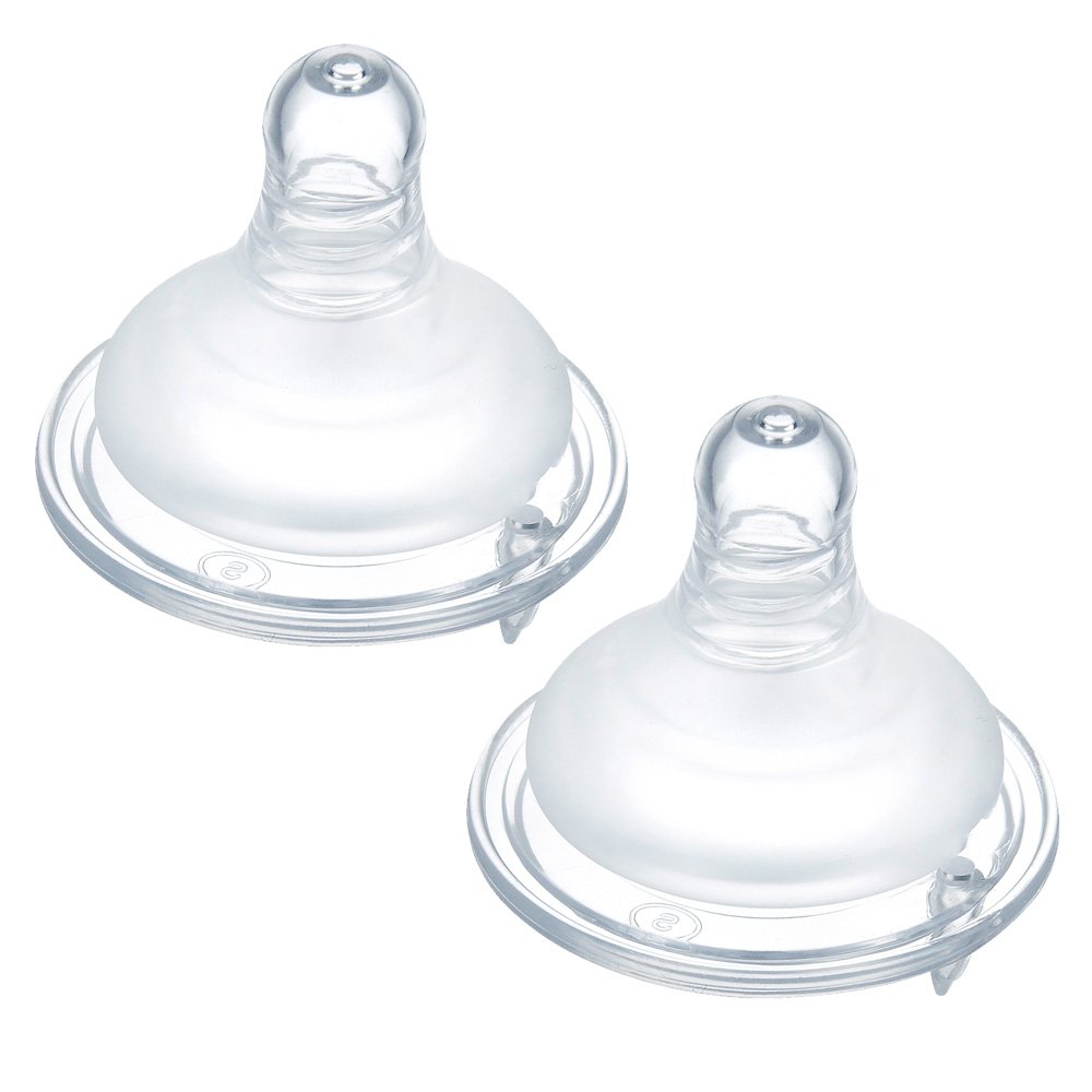 Simba Mother's Touch Wide Neck Anti-Colic Nipple (Set of 2, Cross Hole) (Large)