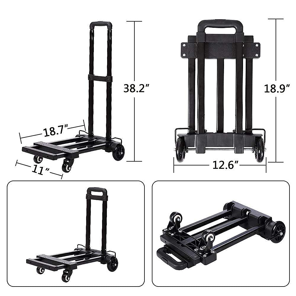 Car Seat Stroller,Go Carts for Kids,Car Seat Carrier for Airport with Wheels and Compact Fold,Car Seat Travel Cart