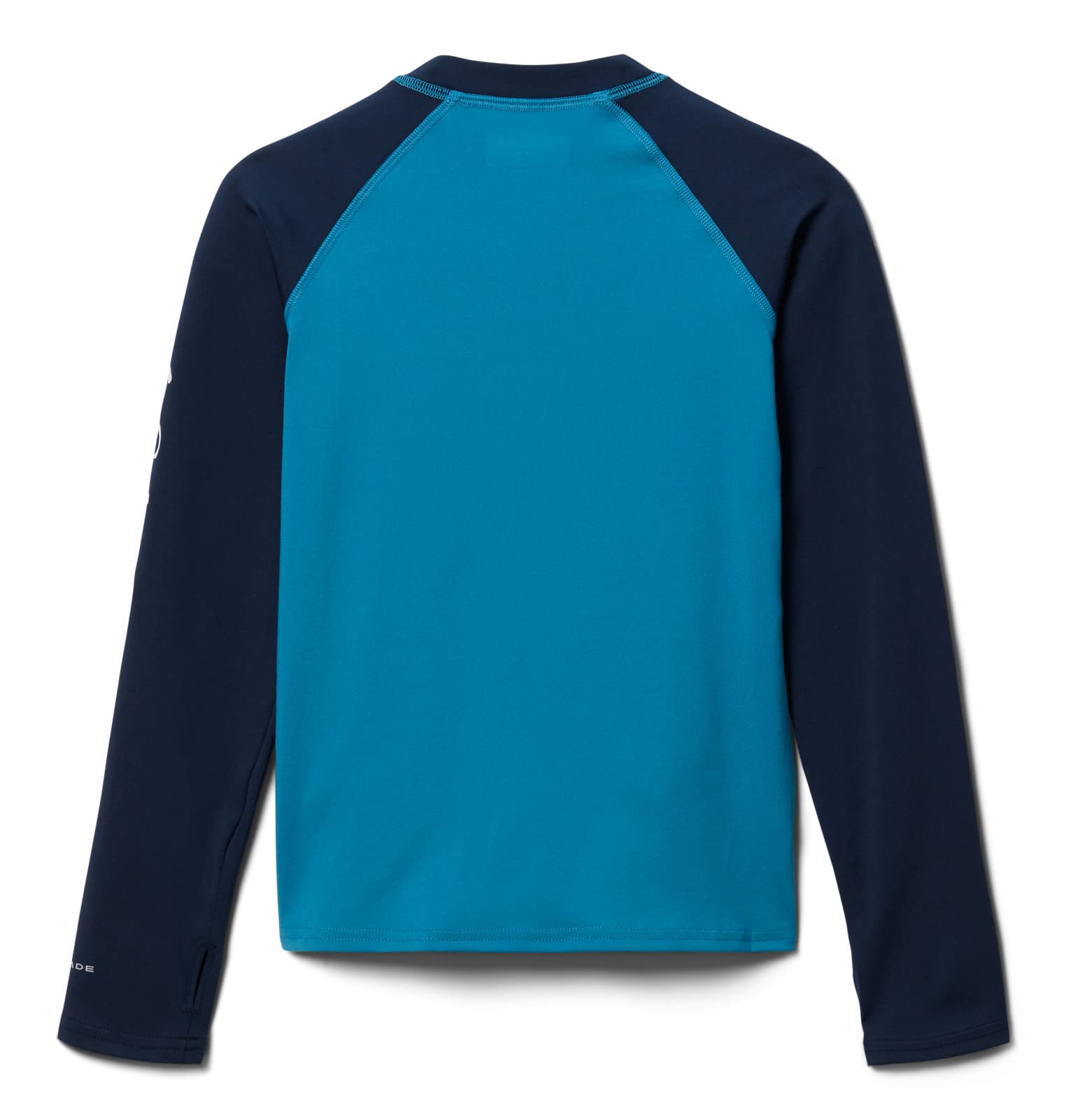 Columbia Youth Unisex Sandy Shores Long Sleeve Sunguard, Deep Marine/Collegiate Navy, X-Small