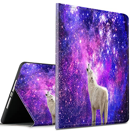 Case for Amazon Kinlde Fire HD 10 Tablet Case (9th/7th/5th Generation 2019/2017/2015 Release) Slim Premium PU Leather Smart Folio Stand Cover with Auto Wake Sleep,Color Animal