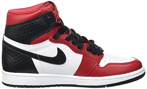 Nike Women's Basketball Shoe, Gym Red Black White, 8 us