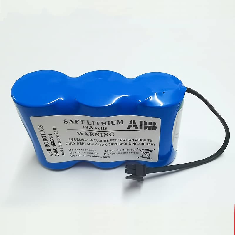 CC-Star 3HAC16831-1 10.8V ABB Battery 17000mAh (3HAC16831-1 LS33600) for ABB Robot Controller Battery