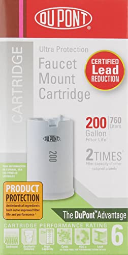 DuPont WFFMC300X Ultra Protection Faucet Mount Water Cartridge