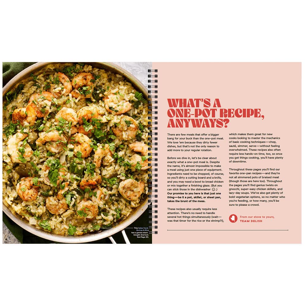 Delish One Pan - A Delicious and Easy Way to Plan Meals in a Skillet, on a Sheet pan, and More!…