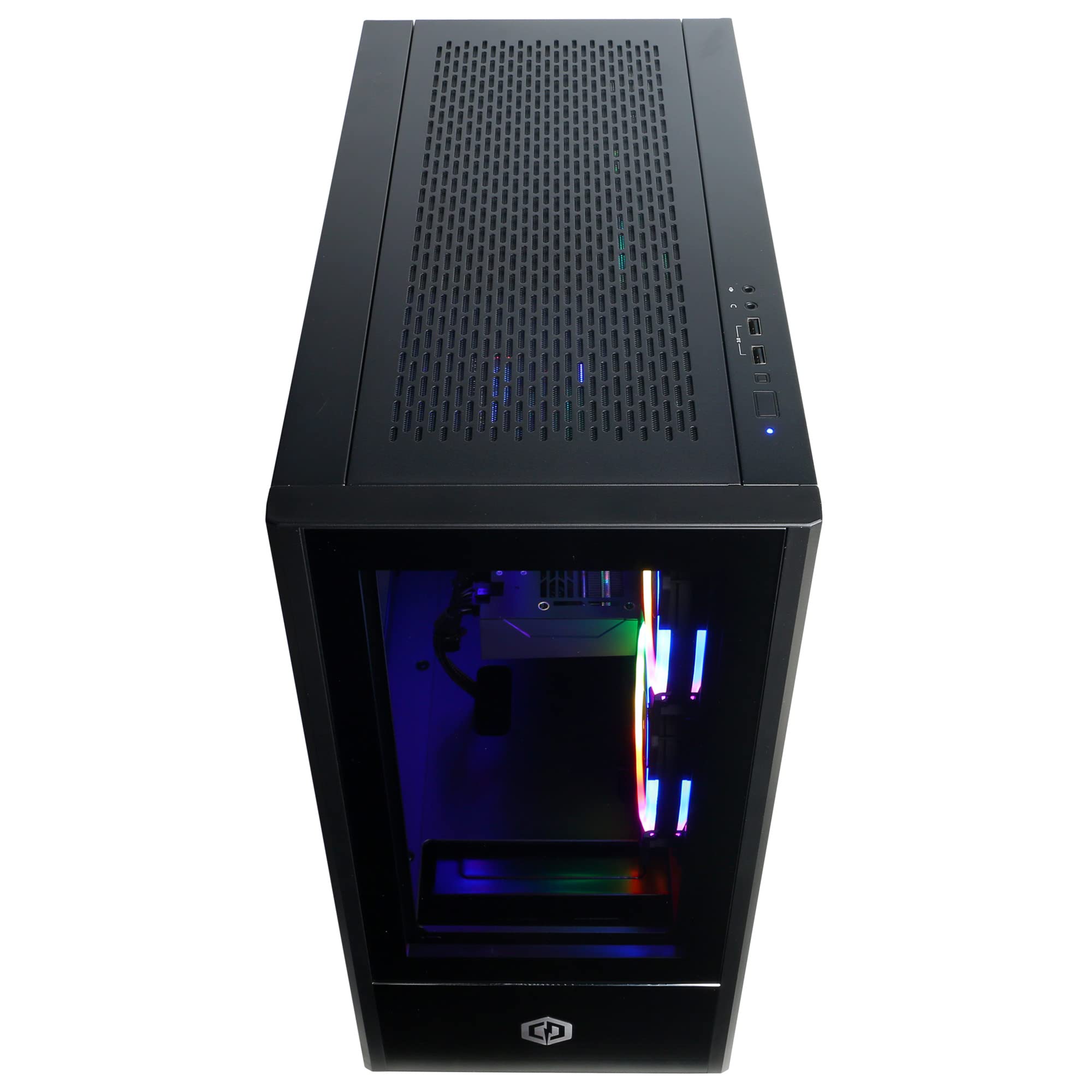 CyberpowerPC Gamer Xtreme VR Gaming PC, Intel i7-13700KF 3.4GHz, GeForce RTX 4070 12GB, 32GB DDR5, 1TB NVMe SSD, 2TB HDD, Wi-Fi Ready & Windows 11 Home (GXiVR8760A),Black