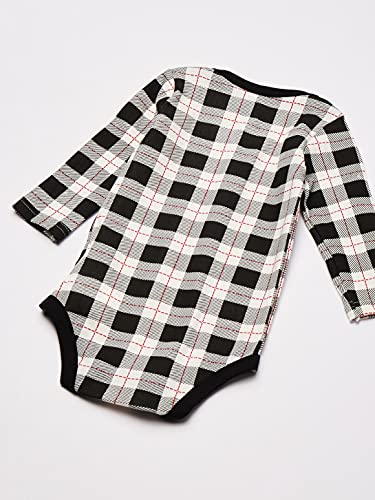 Hudson Baby Unisex Baby Cotton Long-sleeve Bodysuits, Moose, 18-24 Months