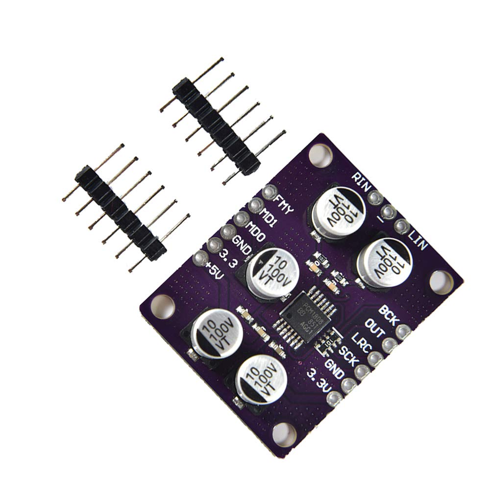 Comimark 1Pcs 24Bit Amplifier PCM1808 Audio Stereo ADC Single-Ended Player Decoder Module