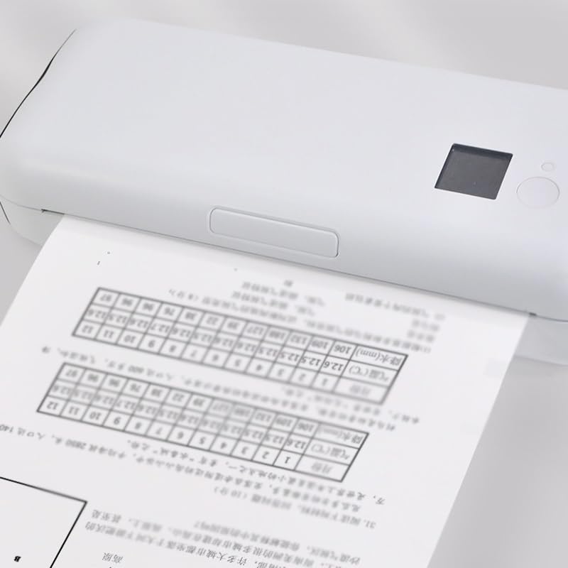 GAELOP DFHBFG Thermal A4 Printer Home Error Homework Photos Thermal Portable Mobile Office