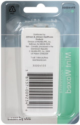 Reach Dental Floss, Waxed, Mint, 200 Yard (Pack of 4)