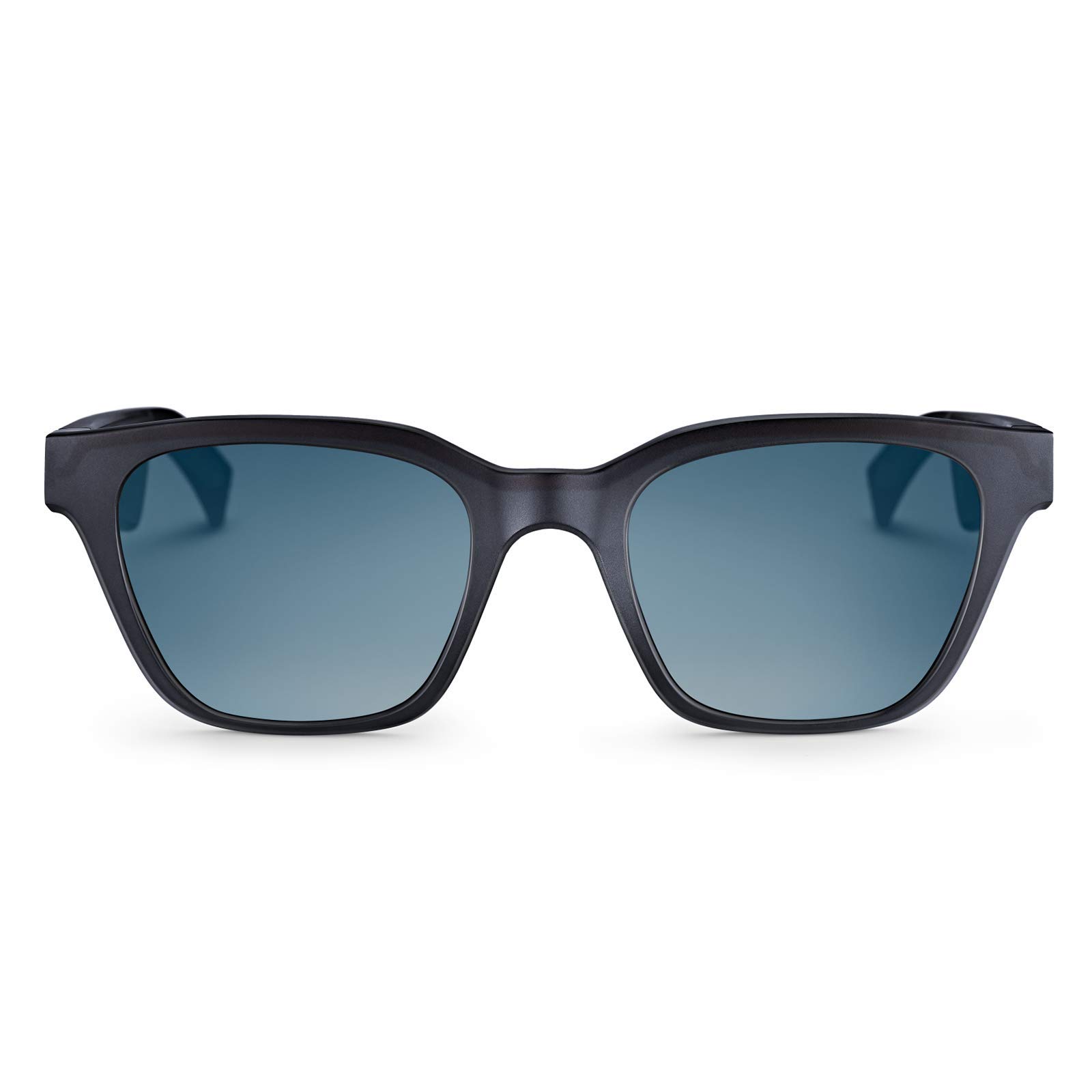Bose Frames - Audio Sunglasses with Open Ear Headphones, Black, with Bluetooth Connectivity with a Gradient Blue Replacement Lens