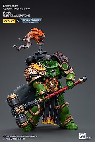 JoyToy Warhammer 40K: Salamanders Captain Adrax Agatone 1:18 Scale Action Figure