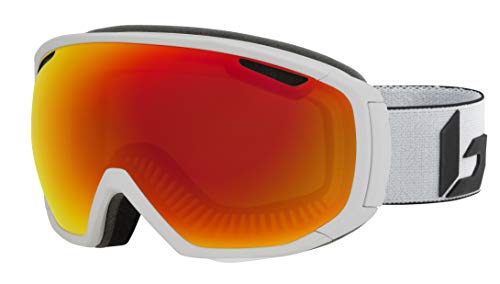 bollé Tsar Snow Goggles Matte White Corp Unisex-Adult Medium/Large