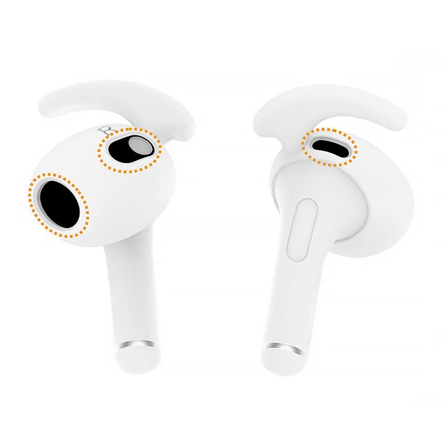 DZH Single Replacement R Earbud for AirPods 3rd Generation with Detachable Ear Hooks Right Ear Side