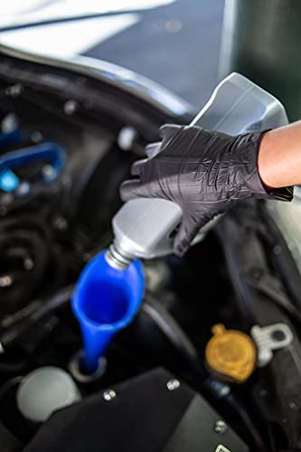 GripProtect Precise Black 5 Nitrile Exam Gloves | 5 Mil Thickness | Chemo-Rated | Medical, Law Enforcement, Tattoo, Dental, Janitorial, Food & Agriculture