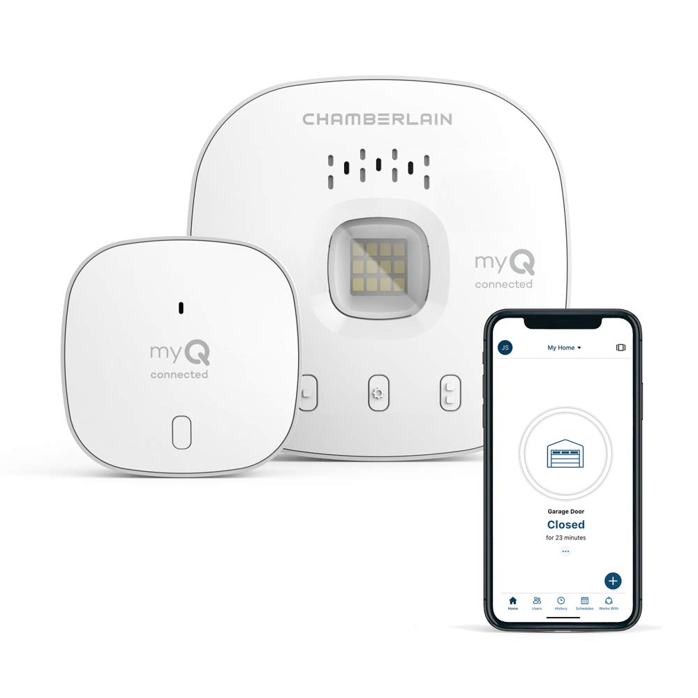 CHAMBERLAIN Clicker Keyless Entry KLIK2U-P2 and CHAMBERLAIN Smart Garage Control - myQ-G0401-ES