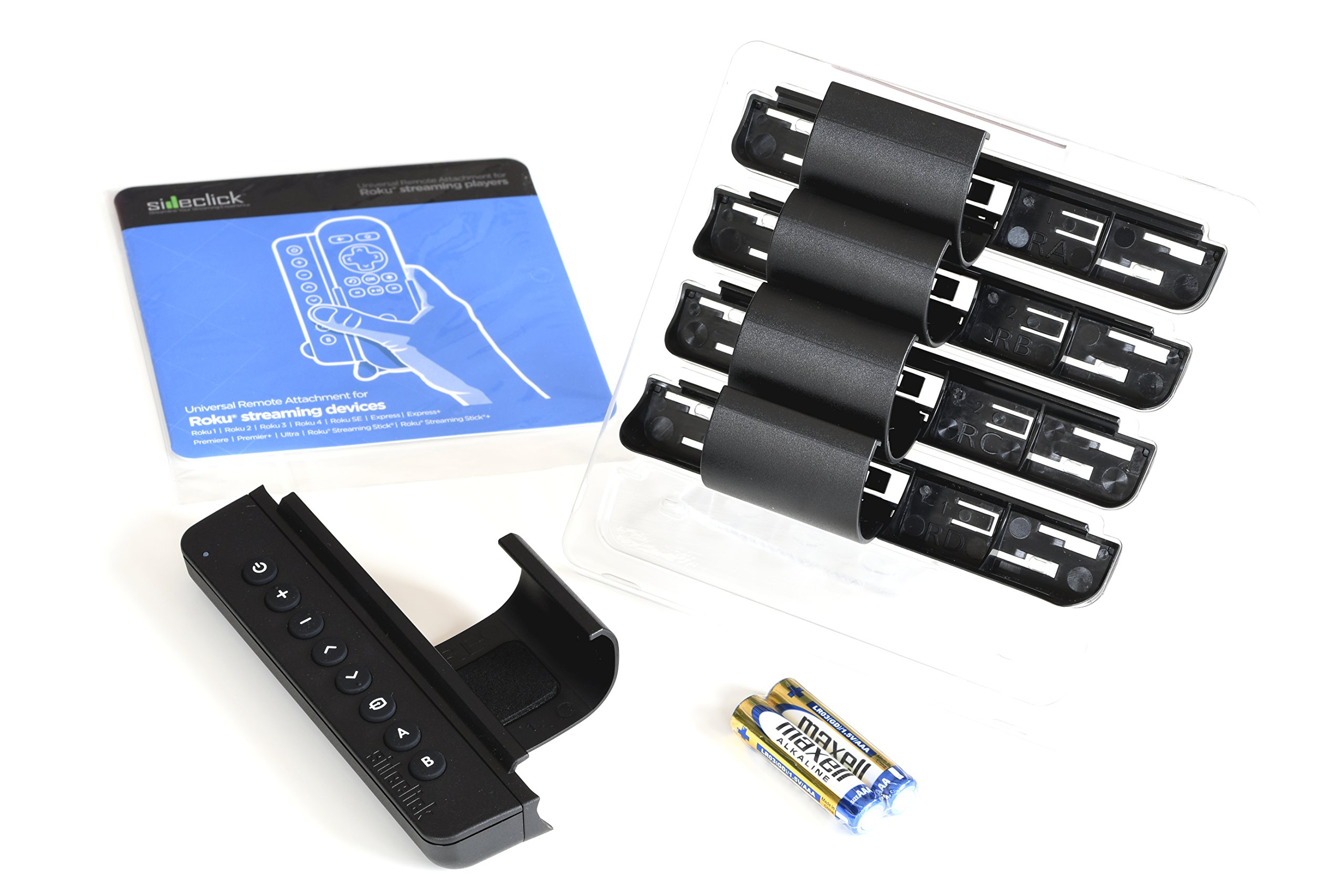 Sideclick Universal Remote Attachment for Roku Streaming Player