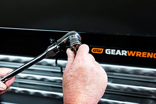 GEARWRENCH 1/4" Drive 120XP Flex Head Teardrop Ratchet 6-3/4 - 81012P