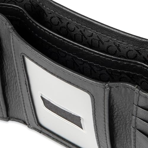 Calvin Klein Men's RFID Leather Trifold Wallet