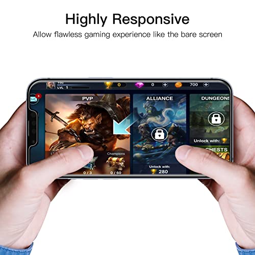 JETech Screen Protector for iPhone 14 6.1-Inch (NOT FOR iPhone 14 Plus 6.7-Inch), Tempered Glass Film, 3-Pack