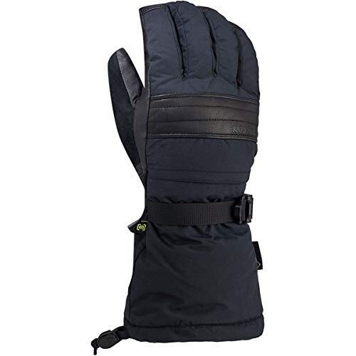 Burton Mens Gore Warmest Glove, True Black, Medium