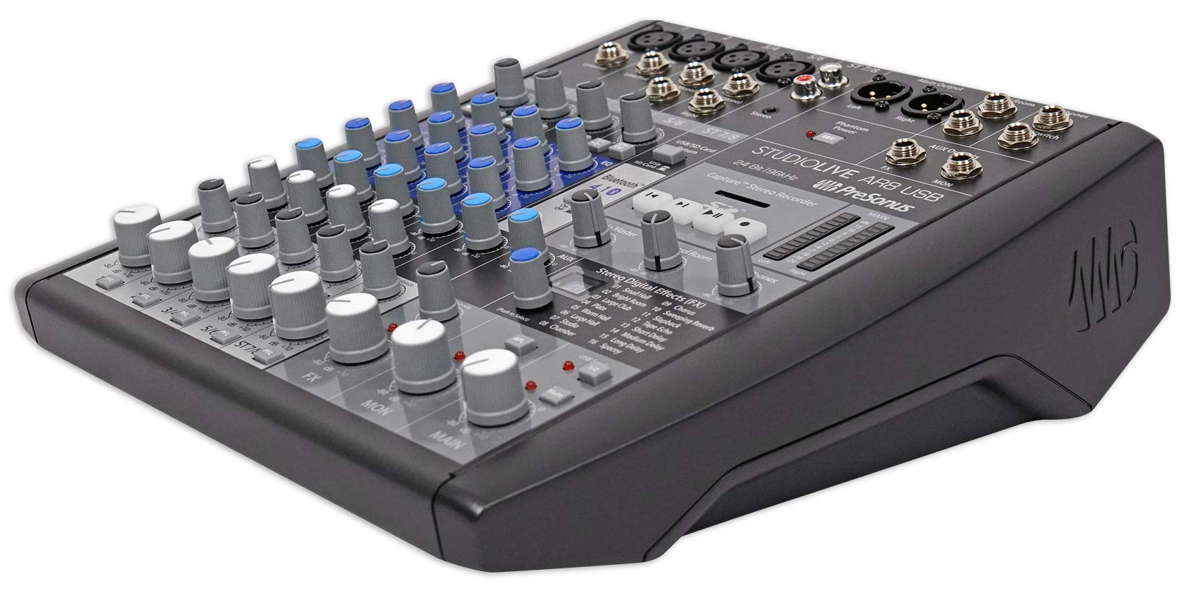 PreSonus StudioLive AR8 USB 8-Channel hybrid Performance and Recording Mixer