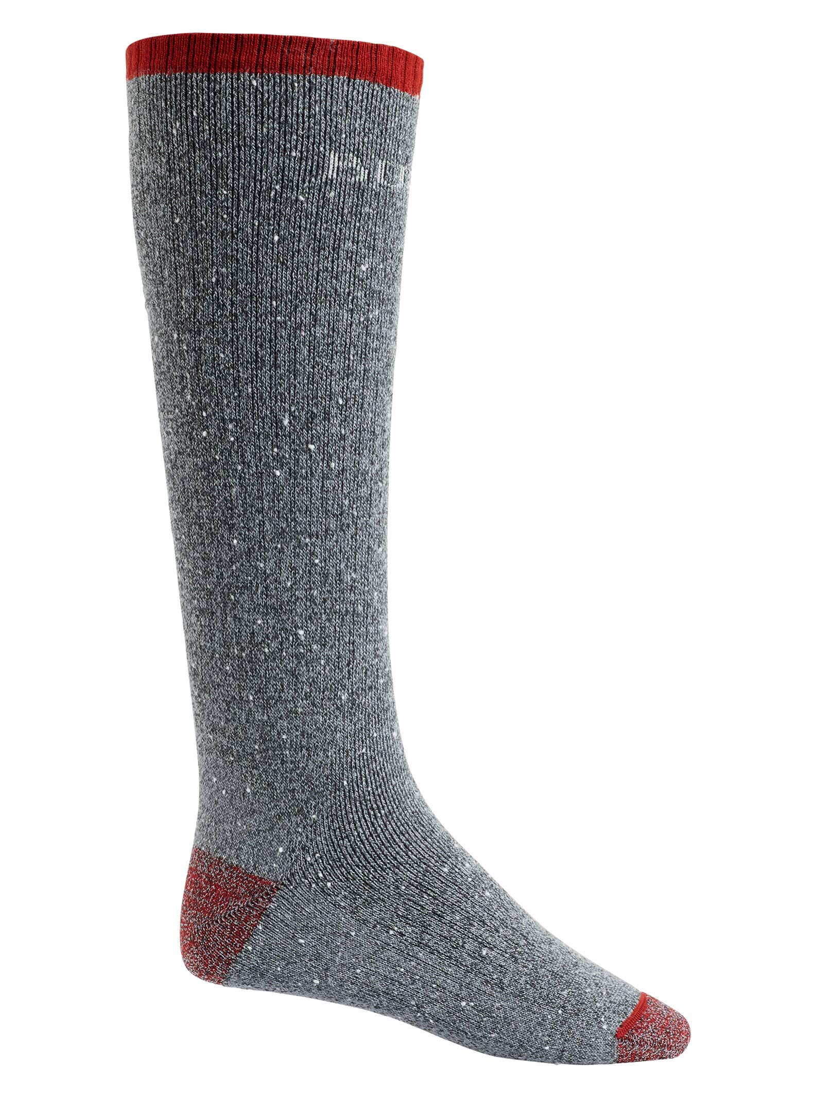 Burton Mens Performance Expedition Sock, Gray Heather, Medium