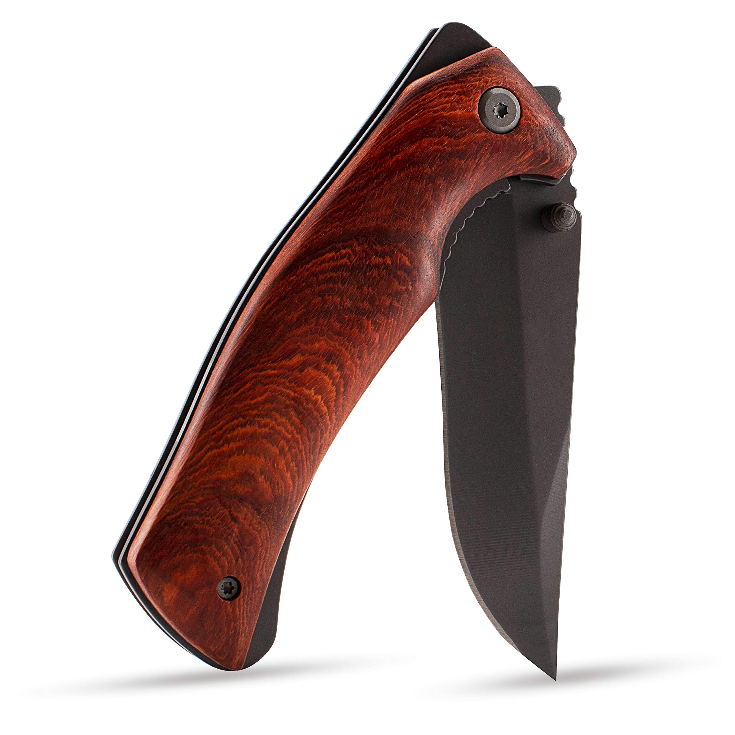 Gifts for Men, Personalized Pocket Knife with Name - Customized Folding Knife with 2 Lines of Text, Dad Gifts from Son, Daughter - Gifts for Husband, Grandpa