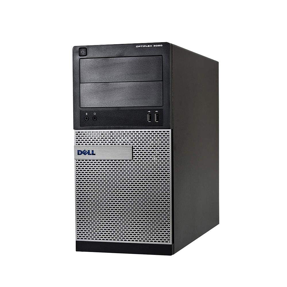 Dell Optiplex 3020 Tower Gaming Desktop Computer - Core i7 4770 3.4 GHz, 8GB RAM, 1TB SSD, NVIDIA GT 1030 2GB DDR5, HDMI, DVI, VGA, New Keyboard, Mouse, Wireless WiFi, Windows 10 Pro 64-bit(Renewed)