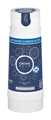 Grohe 40547001 Blue Active Carbon Replacement Water Filter 792.5 Gallon Capacity