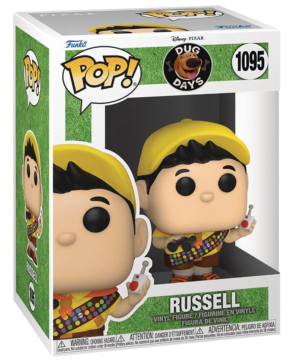 POP Disney Pixar: Dug Days - Russel Funko Vinyl Figure (Bundled with Compatible Box Protector Case)