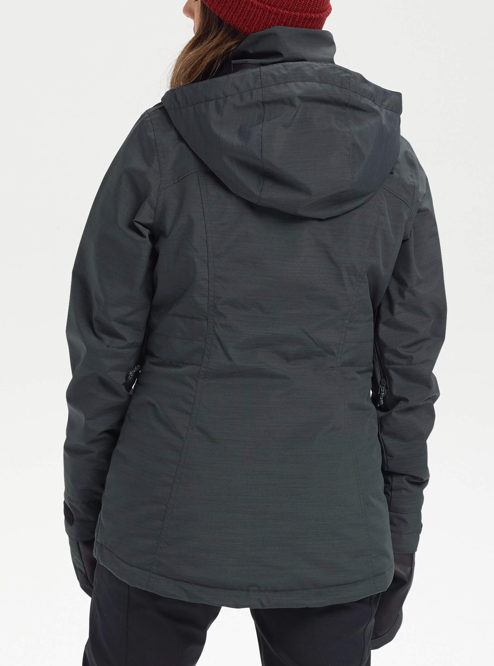 Burton Womens Jet Set Jacket, True Black Heather New , Large