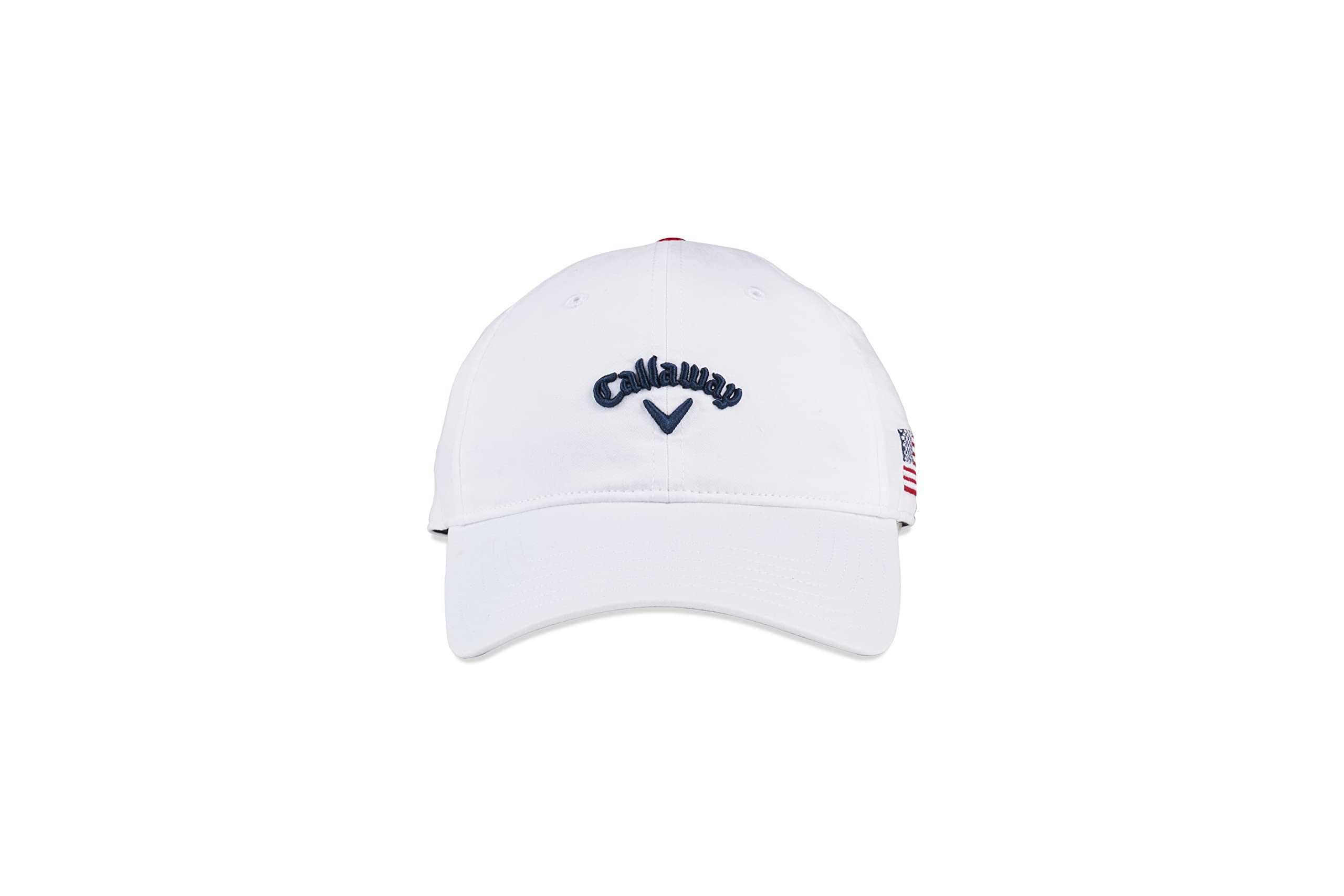 Callaway Golf Heritage Collection Headwear (OS, White/Navy/Red)