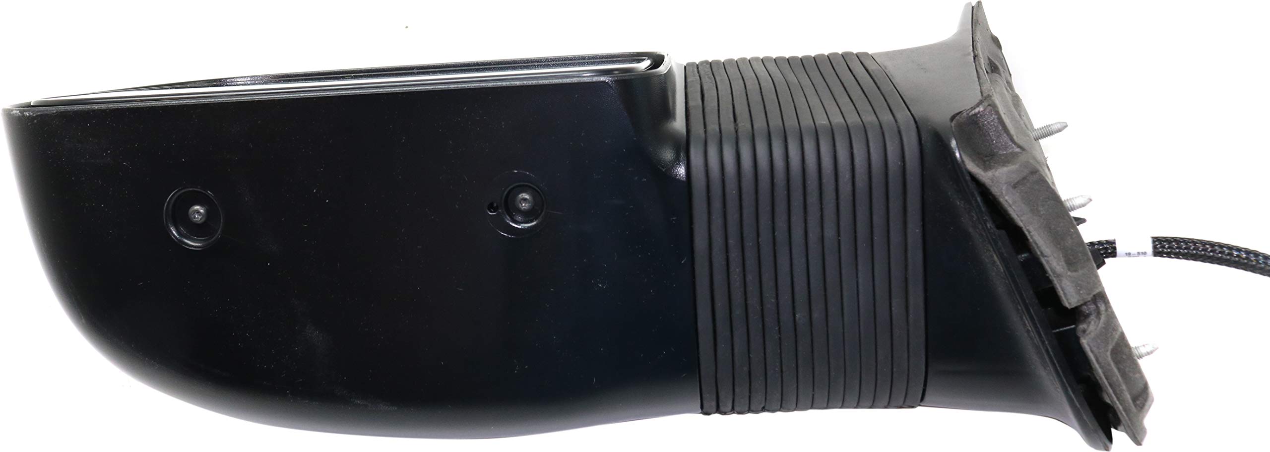 Kool Vue Mirror Compatible With 2000-2006 Chevrolet Suburban 1500, 2000-2006 Chevrolet Suburban 2500, Textured Black, Power, In-glass Signal Light Driver Side