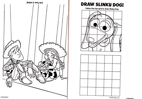 Pixar Disney Toy Story - Gigantic Coloring & Activity Book - 200 Pages