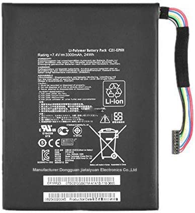 HBFVG C21-EP101 Laptop Battery Replacement for ASUS C21-EP101 C21EP101 Eee Pad Transformer Tr101 Tf101 Eee Transformer TR101 TF101(7.4V 24Wh)