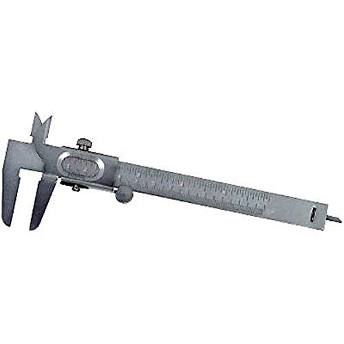 General Tools Metric and English Vernier Caliper #722, Machined Steel, Pack of 1