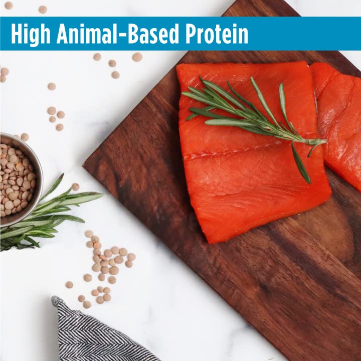 Nulo Freestyle Adult Trim Premium Grain-Free Dry Small Bite Cat Food Kibble with BC30 Probiotic for Digestive Health Support, Salmon & Lentils 14 Pound Bag
