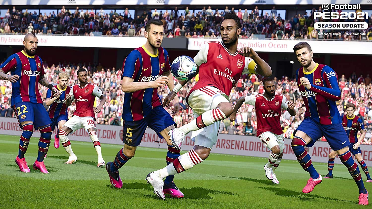Pro Evolution Soccer 2021 LATAM Spanish/English/French version